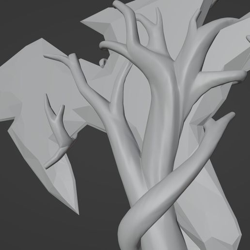 STL file Gaia's Vengeance Wrath (axe) 🪓 ・3D printable model to download ...