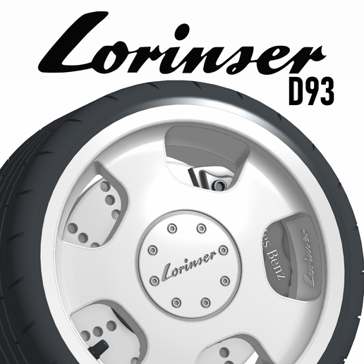 🛞 1/18 WHEEL LORINSER D93 - NISSAN NISMO GTR / LIBERTY WALK / PORSCHE ...