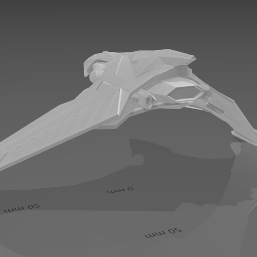 🖖 STO - Romulan - Faeht-class Intel Warbird - Gamma・Free STL File for ...