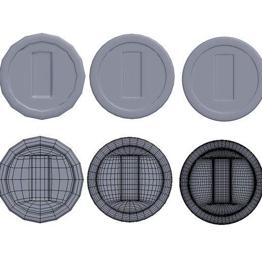 STL file mario coin 🪙 ・3D printing model to download・Cults