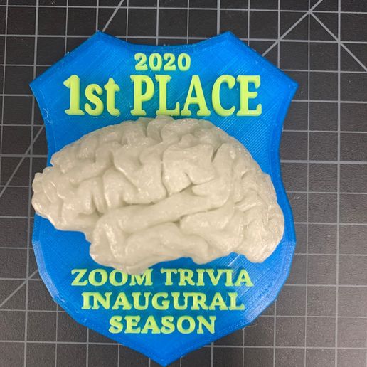 3D print Brain Trophy・Cults