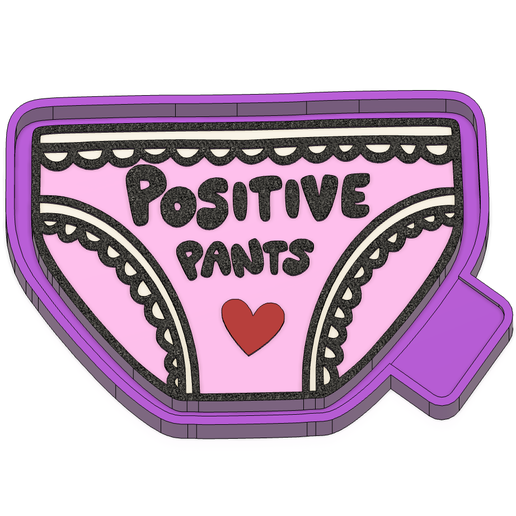 🪔 Positive Pants Freshie STL Mold Housing・ STL File for 3D printing・Cults