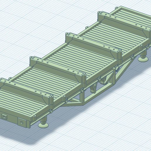STL file TT:120 BR Bogie Bolster E Wagon 🚗 ・Model to download and 3D print・Cults