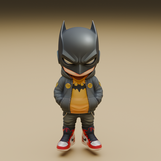 batman chibi 3d