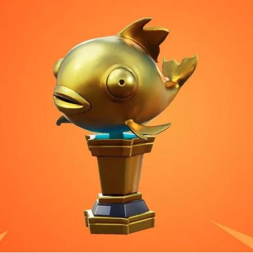 Archivo STL Fortnite pez dorado mítico 👾 ・Diseño de impresión en 3D ...