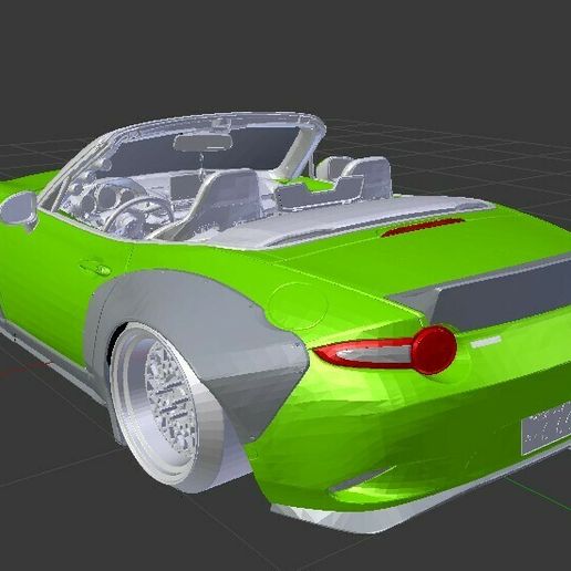 🚗 Mazda MX5 Aero kit pandem rocket bunny 1/18 1/10 1/24 rc・ STL File for ・Cults