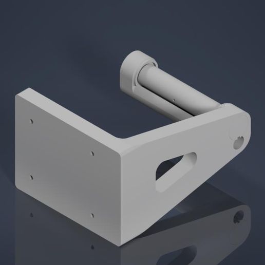 🪢 FILAMENT SPOOL WALL MOUNT LEFT・ STL File for 3D printing・Cults