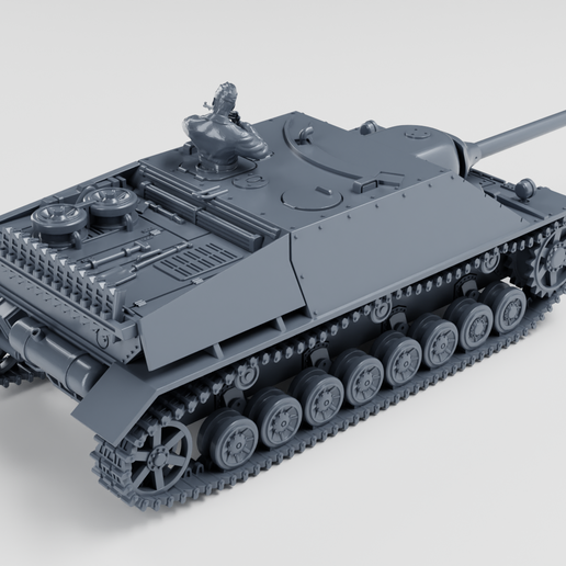 🇩🇪 Jagdpanzer IV/70 (V) Lang (early+late version) + 3 Tankmen (Germany ...