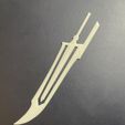 🗡️ Bleach Sword Bookmark・ STL File for 3D printing・Cults