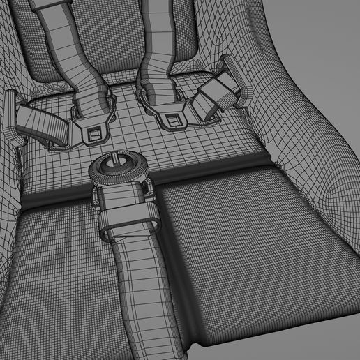 🪣 Bucket Seat - Racing Seat・ STL File for 3D printing・Cults