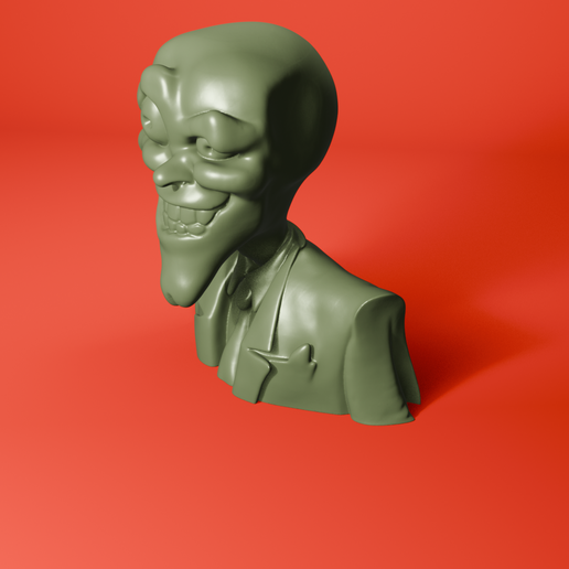 👤 The Mask - Funny Cartoon Bust 3D Model for Printing | STL File・ STL ...