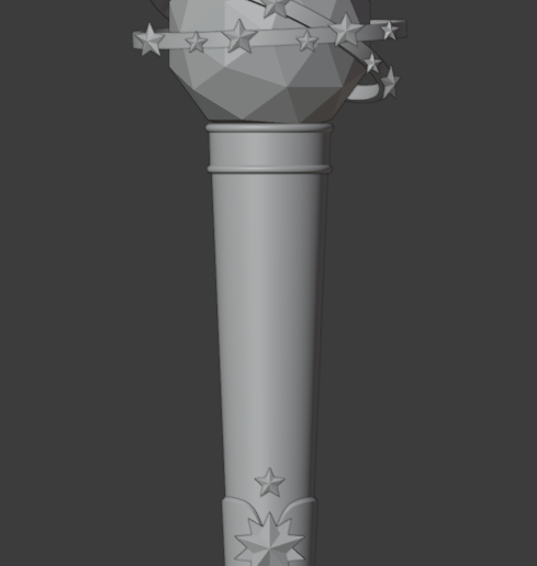 🎤 Hololive Hoshimachi Suisei microphone 3d model/3d print/STL・ 3D File ...