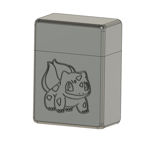 Archivo STL Bulbasaur Deck Box 📦 ・Objeto para impresora 3D para ...