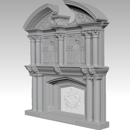 🏰 The Malfoy Manor Fireplace from Harry Potter・ 3D File for 3D printing ...