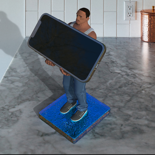 🦸 CJ Sanandreas gta・ STL File for 3D printing・Cults