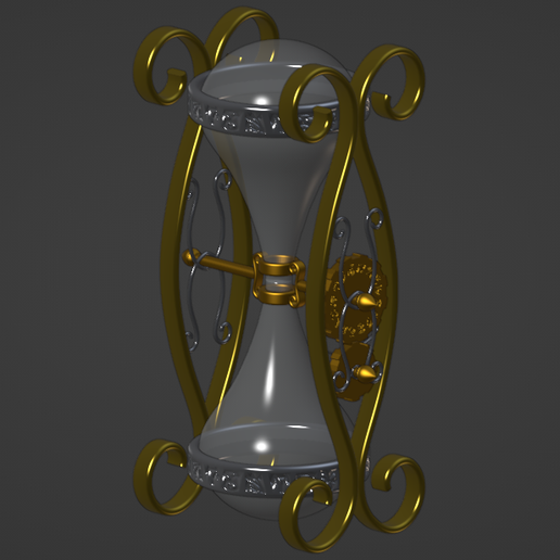 ⏳ Arcane Hourglass・Free 3D File for ・Cults