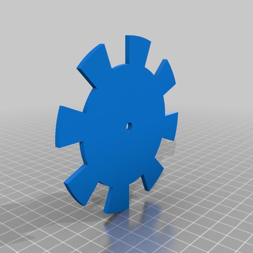 Free 3D file 100mm Encoder Wheel 8T 3mm 5mm 🛞 ・3D printer design to ...