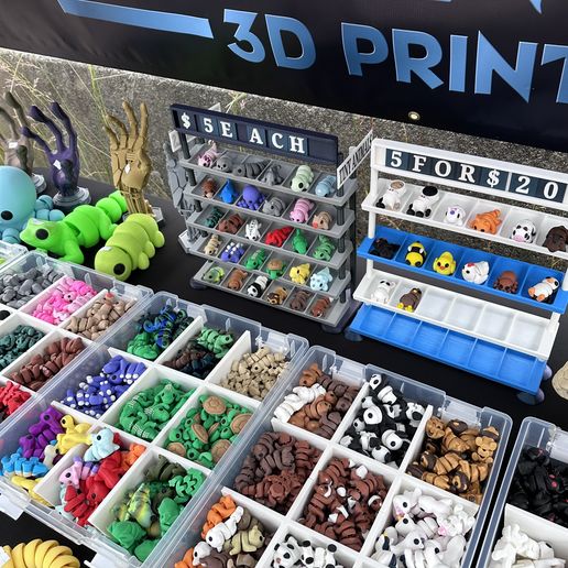 🧞‍♂️ ZOU3D TINY ANIMALS STAND FOR SHOWS・ STL File for 3D printing・Cults