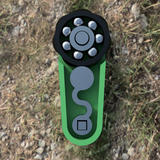 🛞 Clicky Wheel Fidget・Free STL File for 3D printing・Cults