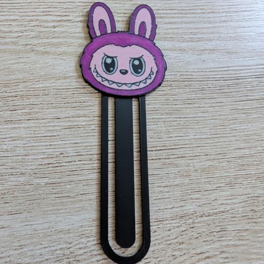 🔖 labubu bookmark・ 3MF File for 3D printing・Cults