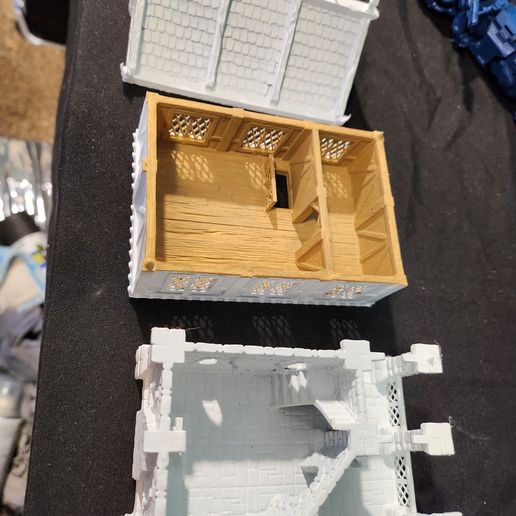 🤏 Ulvheim Small Merchant House・3D Print with the elegoo mars 3 3D ...
