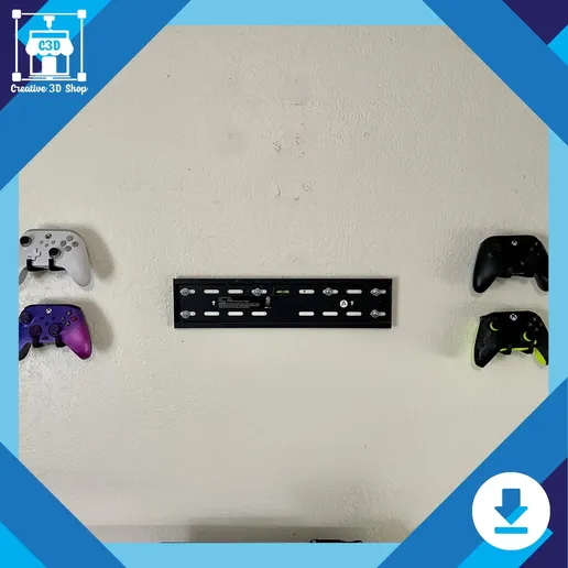 🎧 3D Printable Controller Holder & Headphone Stand STL File – Universal ...