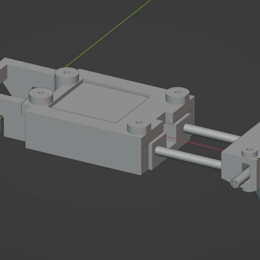 🚗 1/43 1/32 slot car adjustable chassis, 2mm axles, Small Block・ STL ...