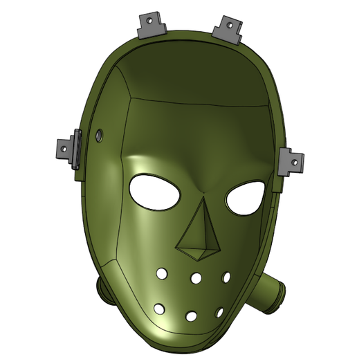 👾 Nikaido Mask Dorohedoro Cosplay Prop・ 3D File for ・Cults