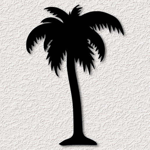 realistic palm tree
