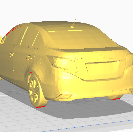 🚗 TOYOTA VIOS 2017・ STL File for 3D printing・Cults