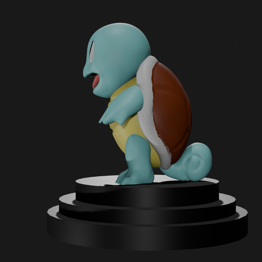 Free STL file Squirtle 🐉 ・3D printer design to download・Cults