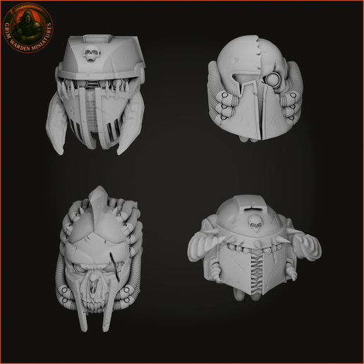 🤖 Bloody Butchers Slender Mech Armor・ 3D File for 3D printing・Cults