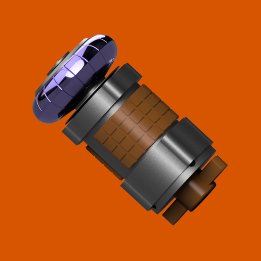 🦸 Pulse Grenade (FO3 & NV) - 3D Printable Prop・Free STL File for 3D ...