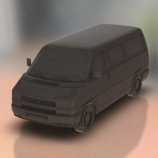 Archivo 3D Volkswagen Transporter T4 🚗 ・Objeto para impresora 3D para ...