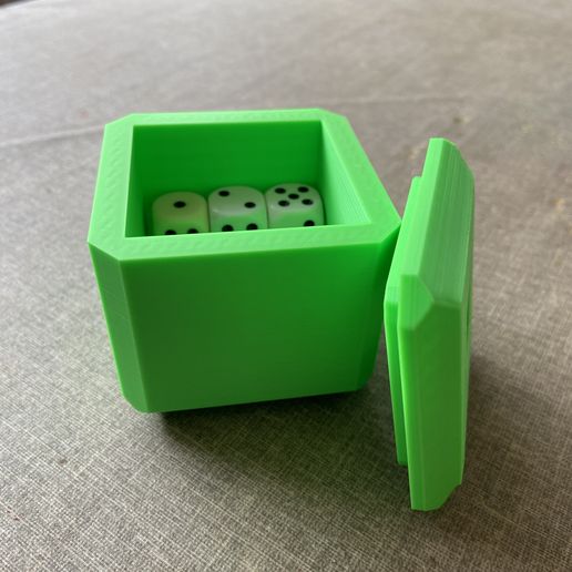 STL file Cube box 📦 ・3D printing template to download・Cults