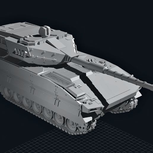 🪖 Ascod SABRAH light tank 105mm・ STL File for 3D printing・Cults