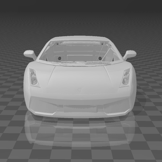 🐚 Lamborghini Gallardo 2005 Shell Body – Divided Parts for Easy ...