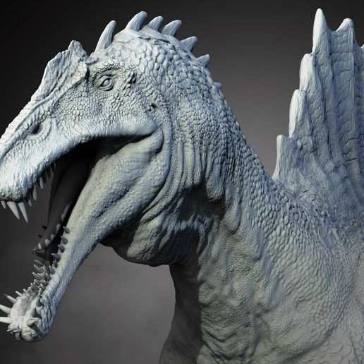 🐉 Spinosaurus 2020・ 3D File for 3D printing・Cults