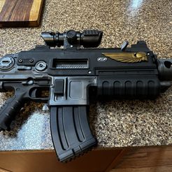 3D printer Space rifle prop for Cosplay/Display/Toy • made with ...