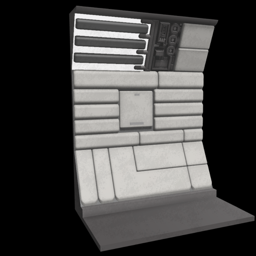 3D file Alien Nostromo Corridor Diorama For 3.75 and 7 Inch Figures 👽 ...