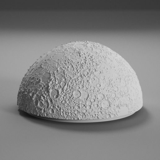 🌙 Lunar Moon Box – 3D Printable Sphere Container with Crater Relief and ...