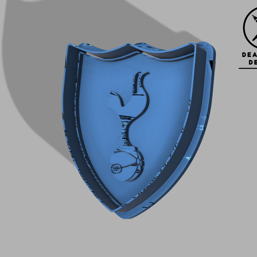 🏈 Tottenham Hotspur Football Club Badge FONDANT AND COOKIE CUTTER and ...