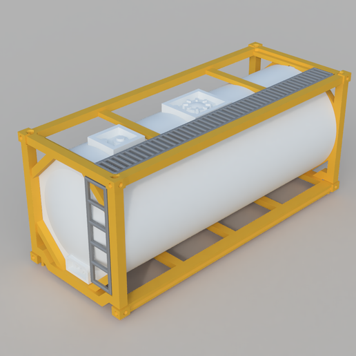 🪖 Tank containers collection (HO scale)・Free STL File for ・Cults