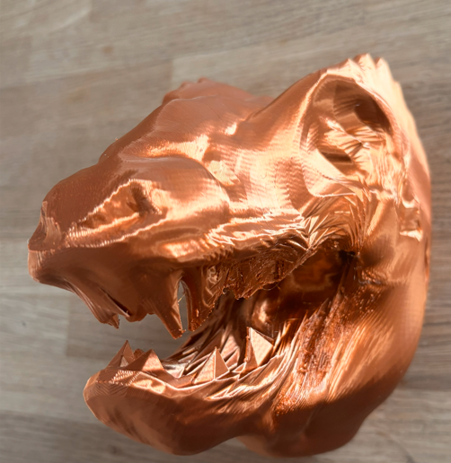 🦖 dino head wall deco・Free STL File for 3D printing・Cults