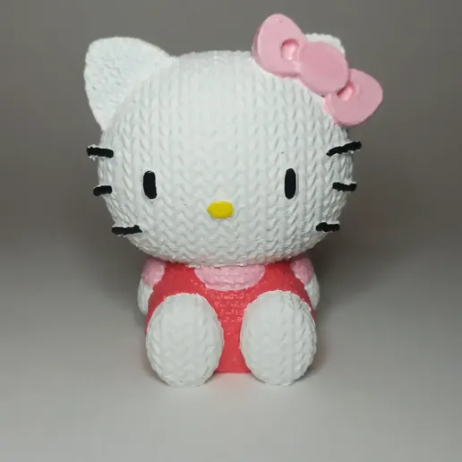 👋 Hello kitty・ STL File for 3D printing・Cults