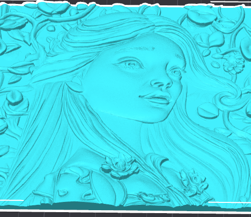 3MF file Beauty Lady 🖼️ (GCODE)・3D printing template to download・Cults