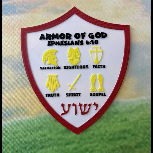 ️ The Armor of God・Free 3MF File for 3D printing・Cults