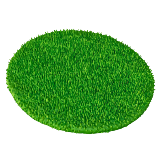 🌱 Round Grass Mat・ STL File for 3D printing・Cults
