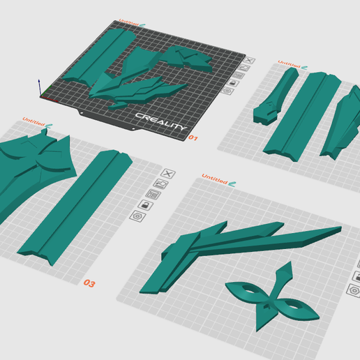🗡️ Genshin Impact - Il Capitano Sword・ STL File for 3D printing・Cults