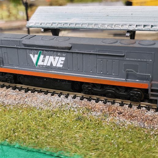 🚂 C Class Victorian Railways N Scale Locomotive・ STL File for 3D ...